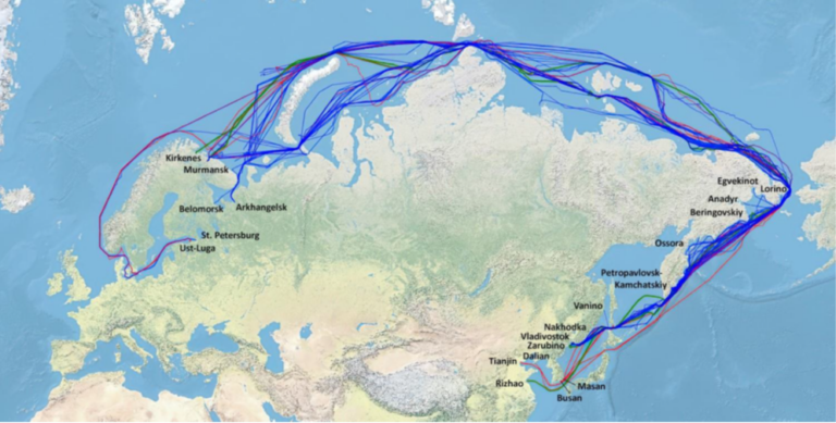 NSR Shipping activities in 2022 - Centre for High North Logistics