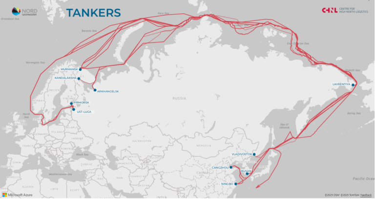 Overview of Transit voyages along the Northern Sea Route as of August ...